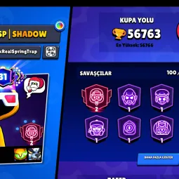 O perfil definitivo de esports de Brawl Stars de SP|SHADOW - Curry.gg